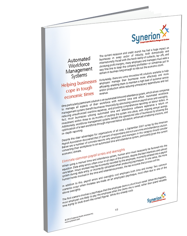 Automated Workforce Management Systems